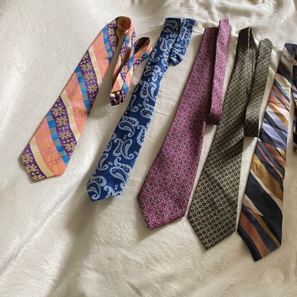 Unbranded | Accessories | Euc Vintage Mens Neckties With No Tags 5 Ties ...